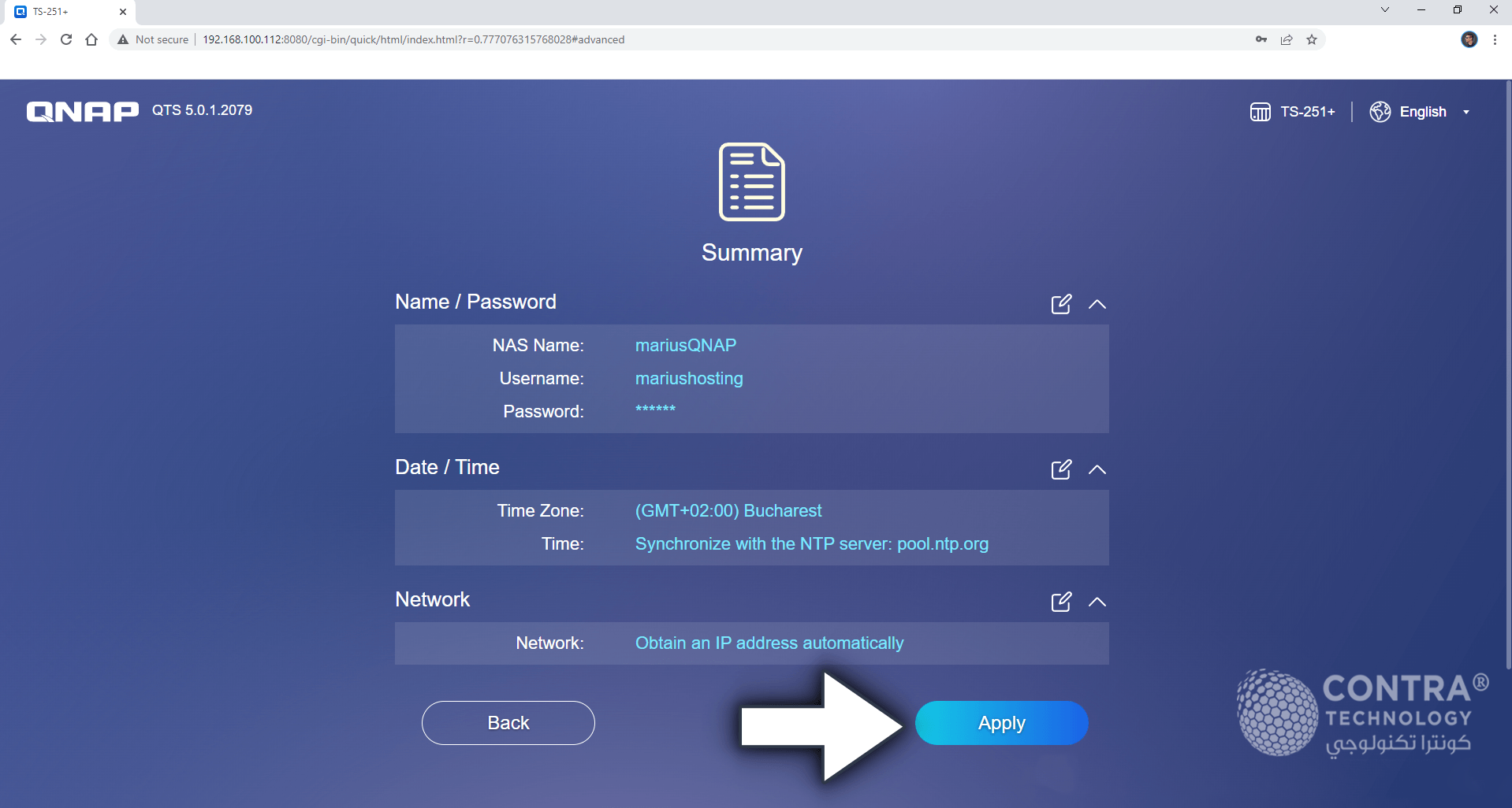 QNAP: How to Install QTS OS on Your NAS - Contra Technology